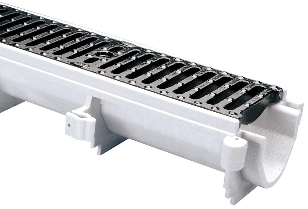 Z886 Perma-Trench Linear Drain Pre-Sloped HDPE System | Zurn