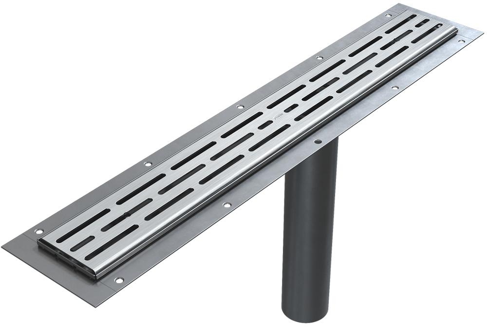 POD Pro Linear Drain | Zurn ZPT1 Shallow Linear Trench Drain | Zurn
